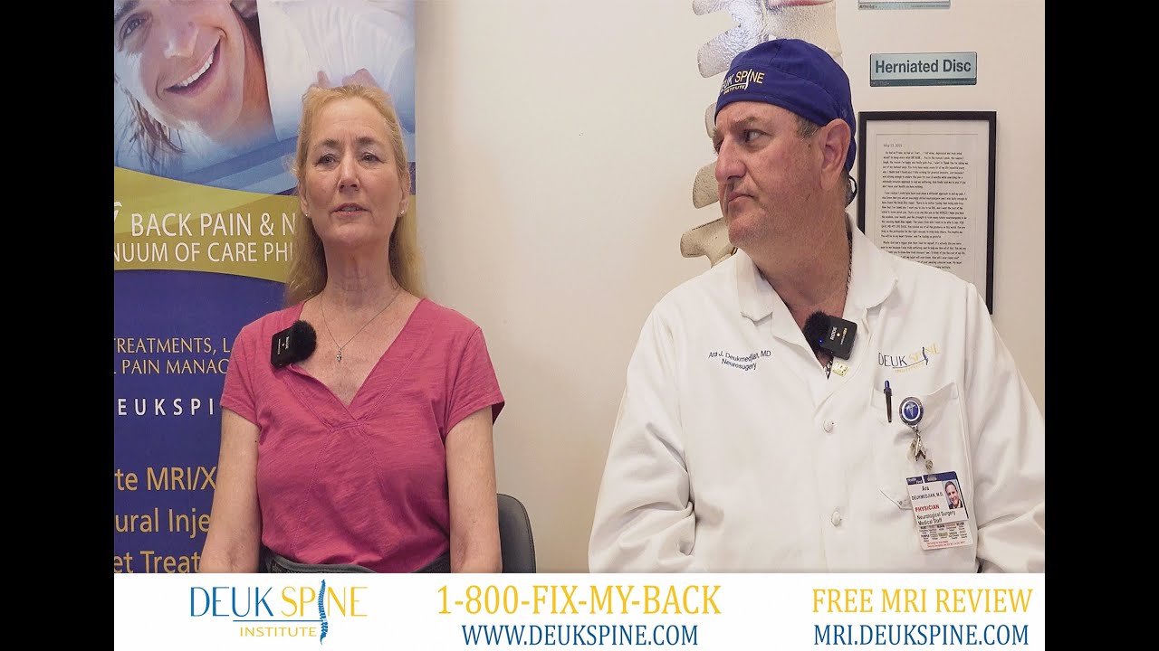 Patient From Oklahoma Has 7+ Months of Back Pain CURED!! | Deuk Spine ...