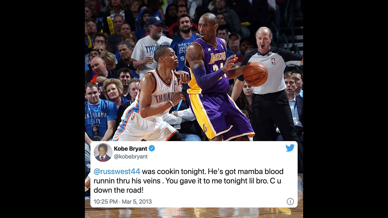 "Mamba Blood": Honoring Kobe! Bryant LIVES ON=Westbrook-Lakers Win NBA ...