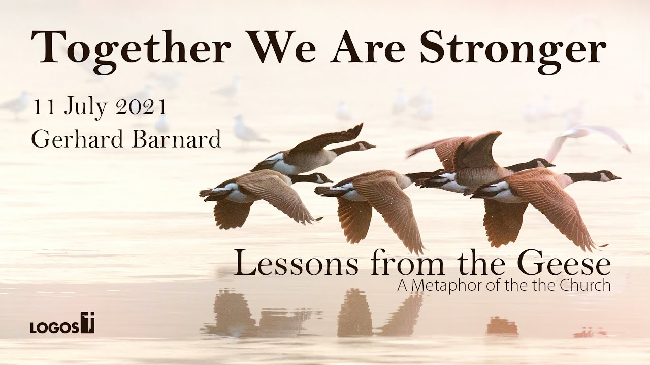 Together We Are Stronger – Gerhard Barnard – 11 July 2021 - YouTube