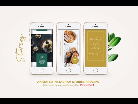 Animated Instagram Pack / PowerPoint, a Social Media Template by Mirazz