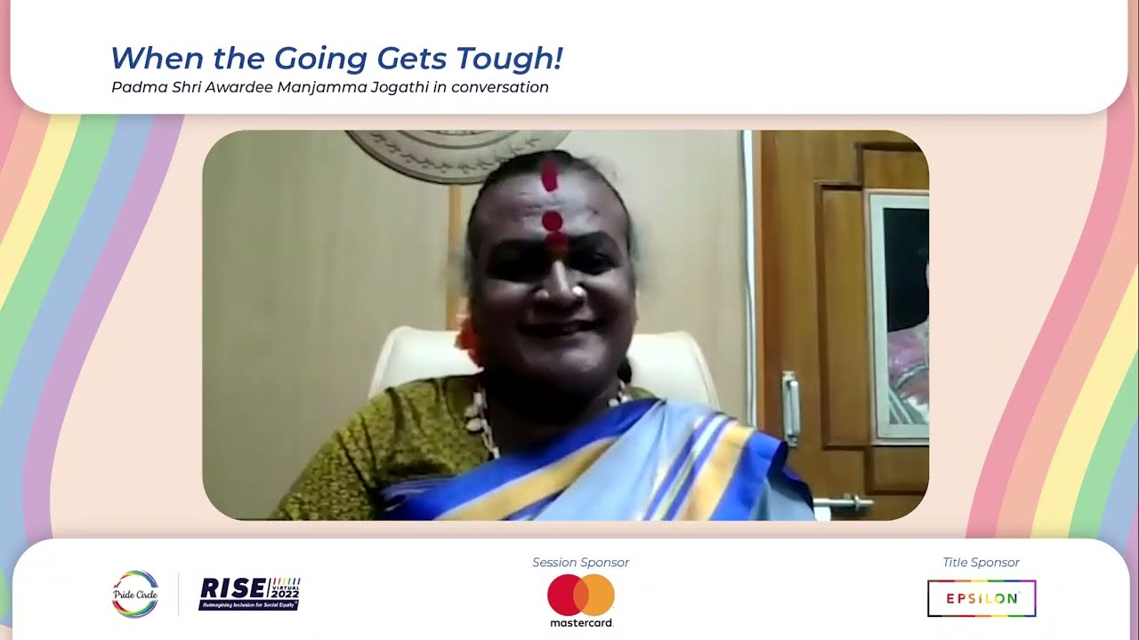 Padma Shri Manjamma Jogathi | RISE 2022 | Journey as a Trans Woman ...
