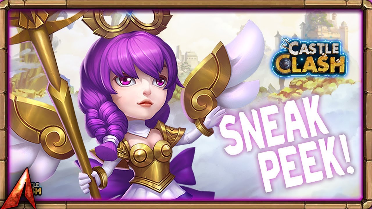 NEW HERO Sneak Peek! Another Support Hero!? Castle Clash - YouTube