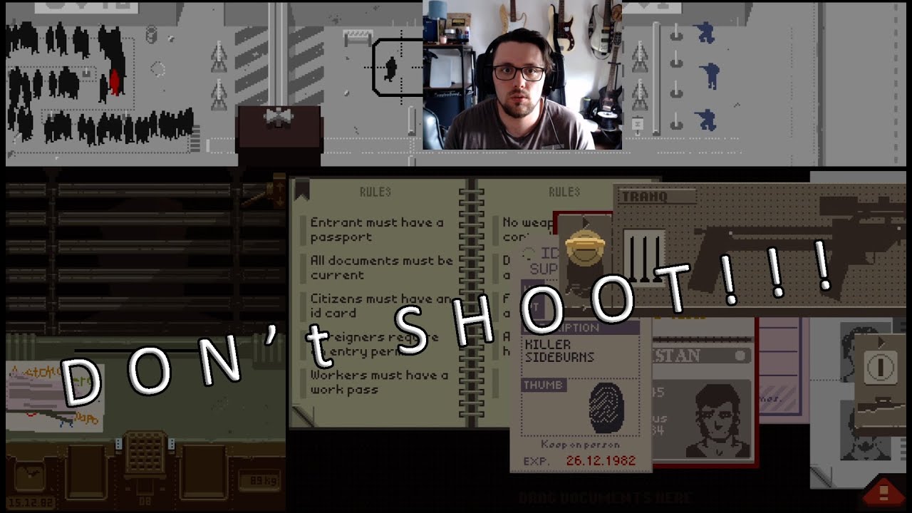 THE RED MAN | Papers Please Prt. 5 - YouTube