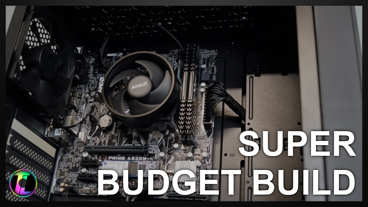 Super Budget Gaming PC Build 2021 - Part 1: The build. - YouTube