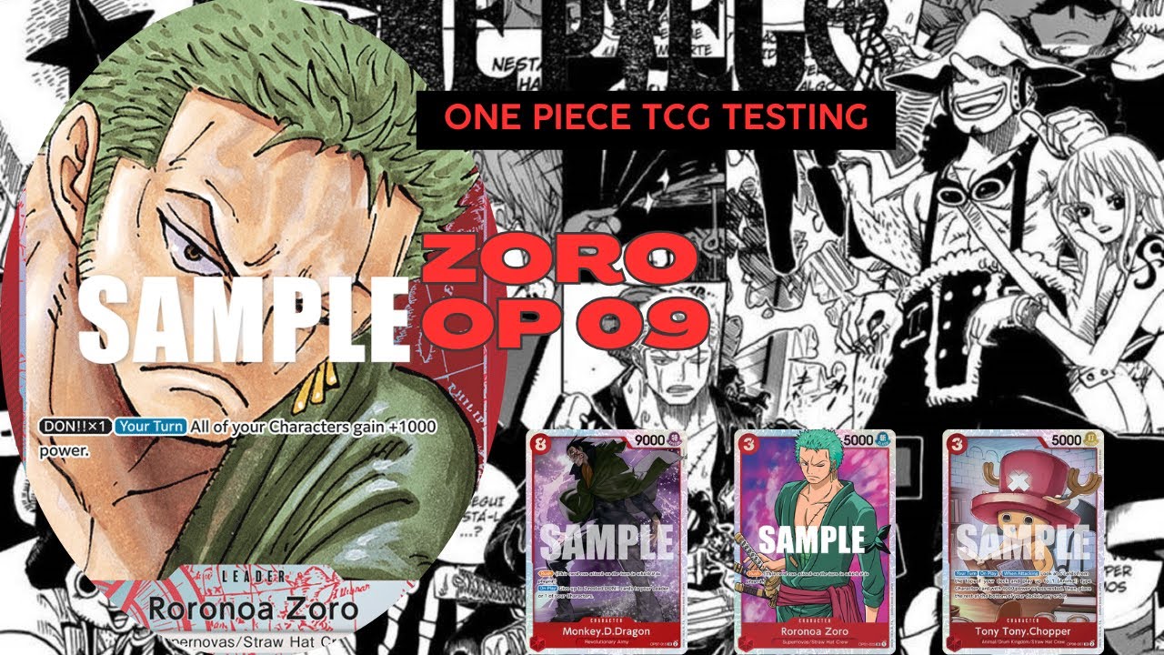 ONE PIECE TCG OP 09 ZORO - OTTIMO IN QUESTO META? - YouTube
