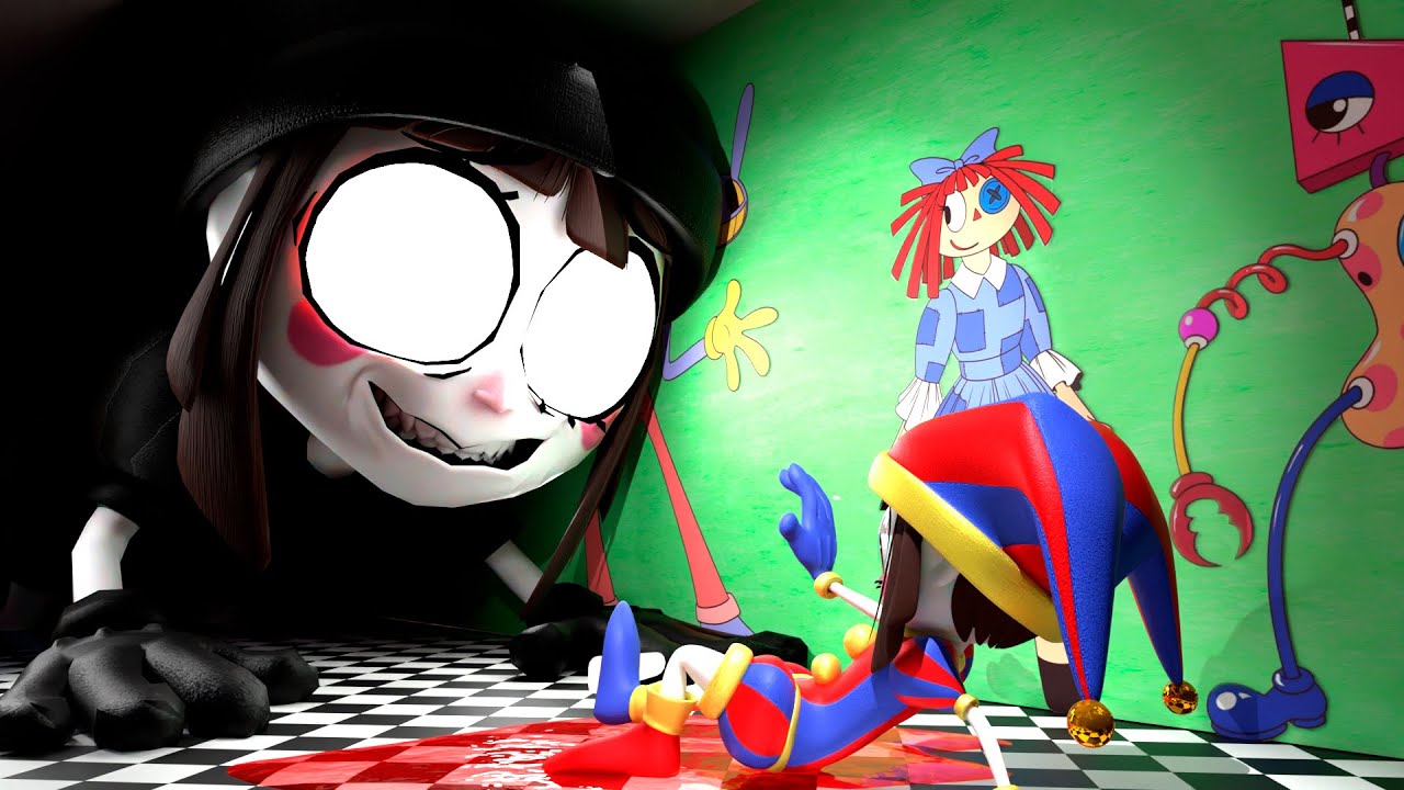 DARK POMNI vs POMNI GAMEPLAY - The amazing digital circus - YouTube