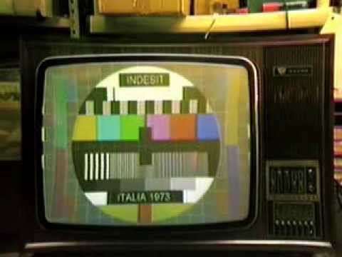 TV COLOR IBRIDO VALVOLE TUBE TVSET ROHRE INDESIT 1973 COLORTUBEMANIA ...