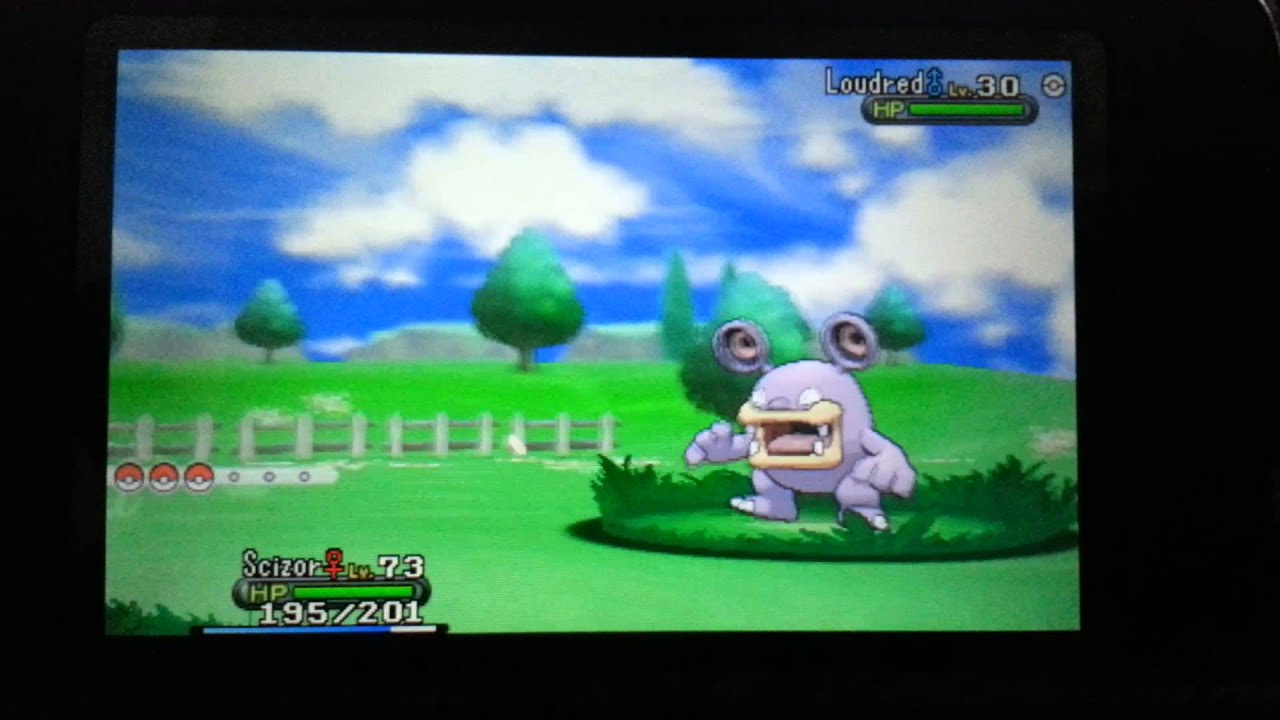 Pokemon X - Shiny Loudred! - YouTube