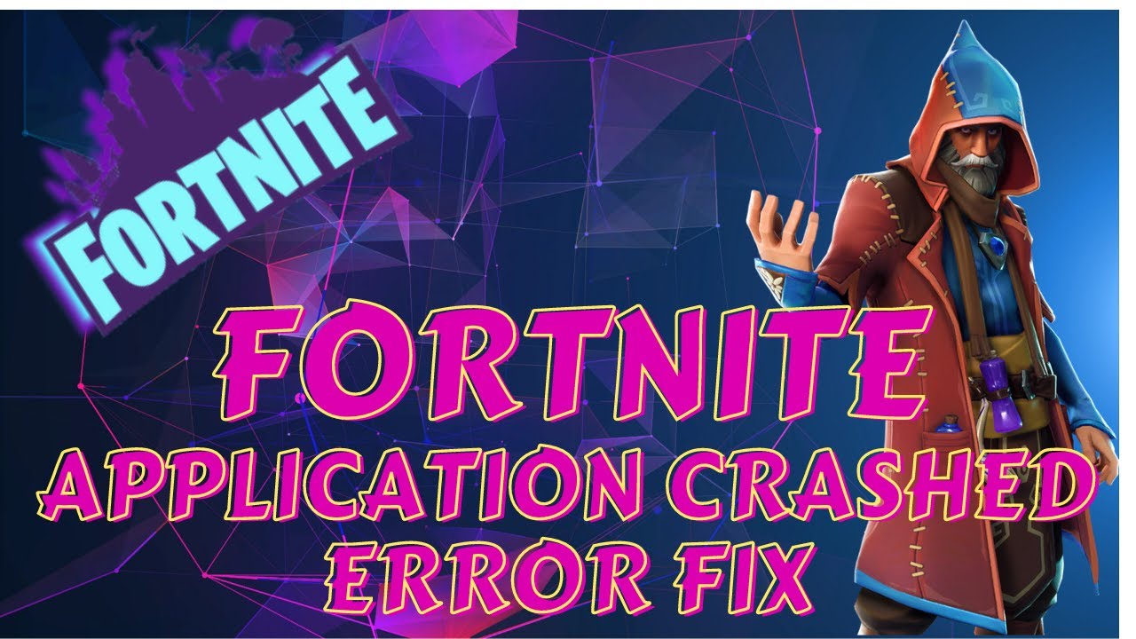 How to Fix Crashes In Fortnite 2021 Fix Application Crash Detected On ...