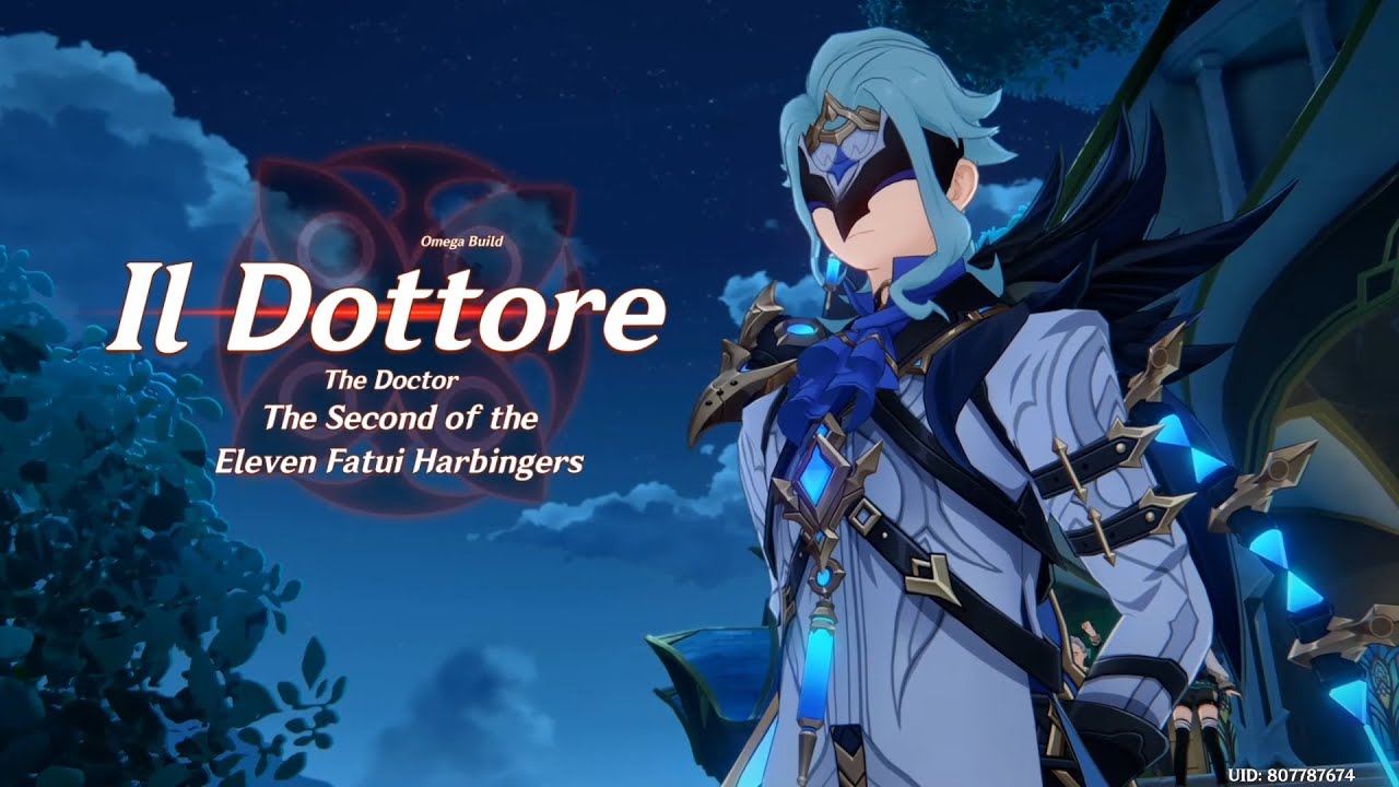 Traveler Meets The Doctor Il Dottore | Genshin Impact 3.1 - YouTube