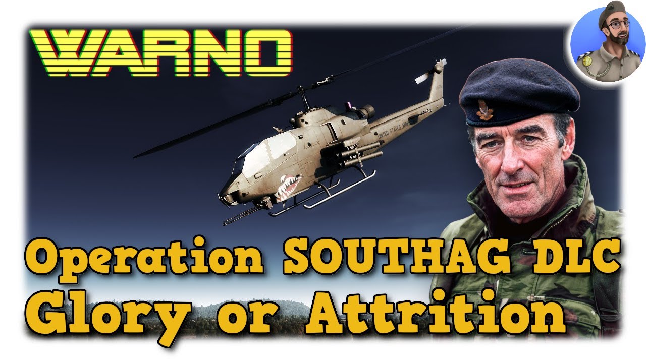 WARNO SOUTHAG DLC - Operation Glory or Attrition - YouTube