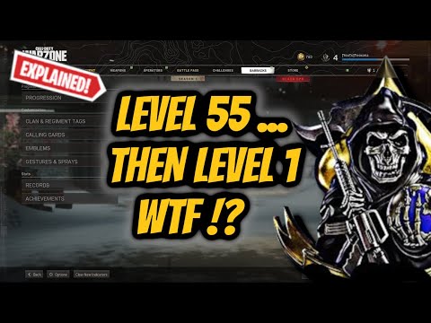 Call of Duty : Why am I back to Level 1 EXPLAINED (Seasonal progression ...
