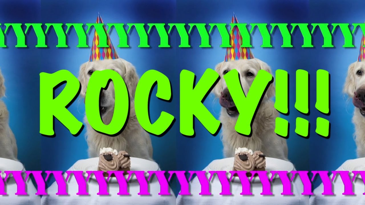 HAPPY BIRTHDAY ROCKY! - EPIC Happy Birthday Song - YouTube