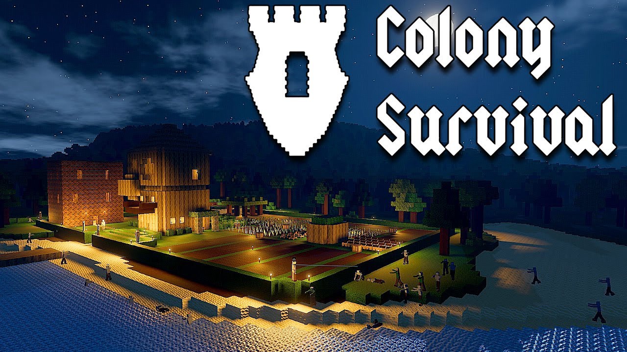 Colony Survival - Zombies Ravage My Town - YouTube