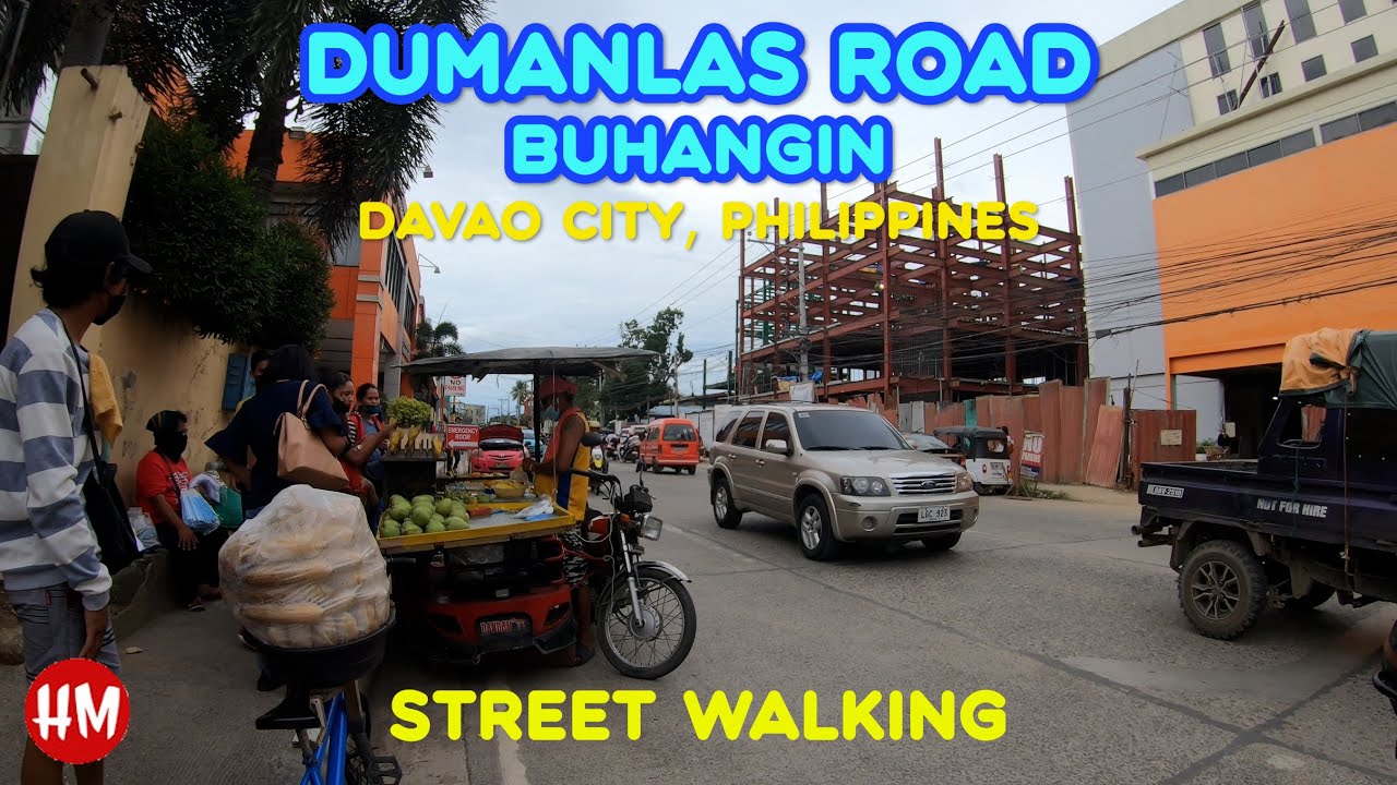 Dumanlas Road Street Walking Tour: Buhangin, Davao City, Philippines ...
