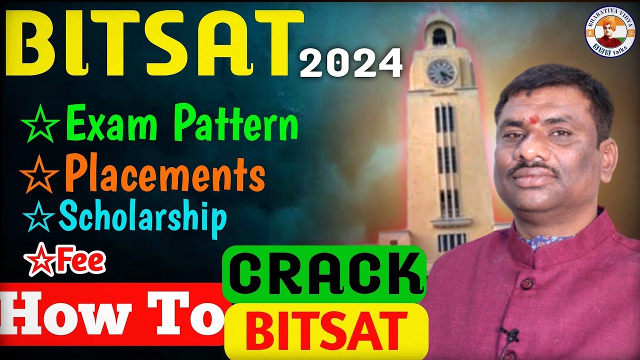 All About BITSAT 2024 || No.1 COLLEGE??? ||FEE & SCHOLARSHIPS||SBR ...