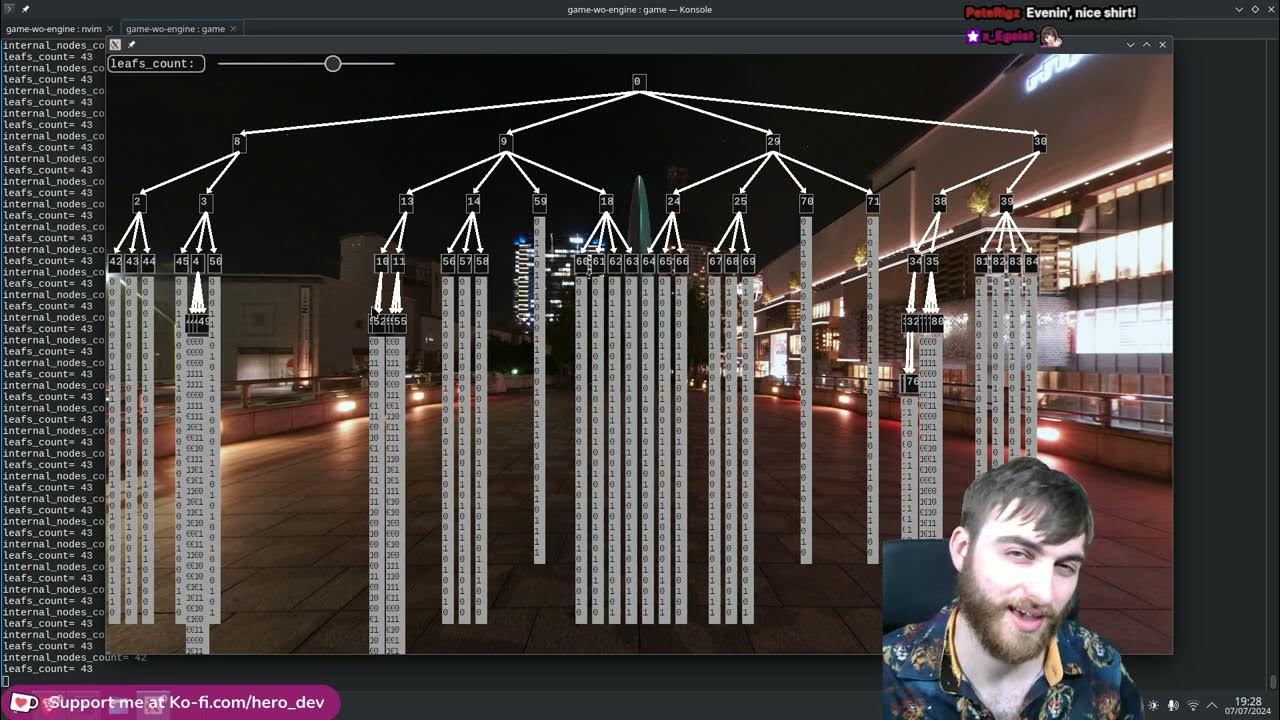 BVH Construction part 4 | Game W/O Engine Day 134 | C | Vulkan | Linux & Windows - YouTube