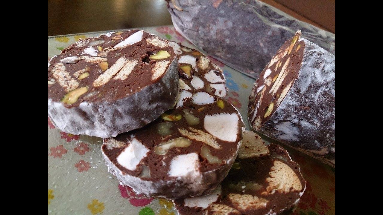 Salame de Chocolate (fácil e diferente!) - Daisuki Doces #26 - YouTube