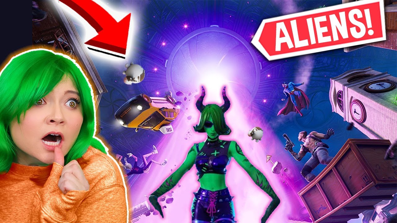 I WAS ABDUCTED BY ALIENS TRYING TO SAVE THE COWS! 🐮 FORTNITE CREATIVE ...