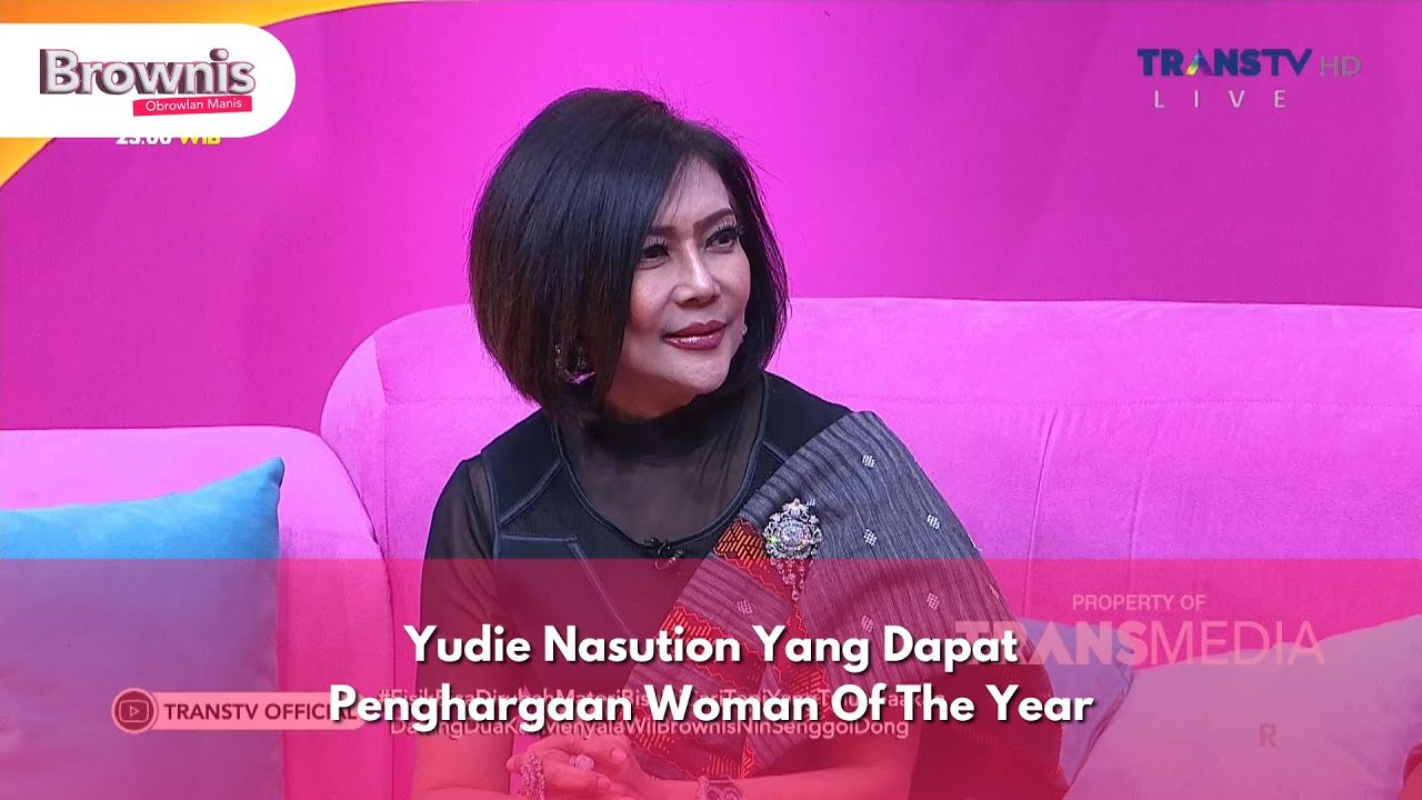 Yudie Nasution Yang Dapat Penghargaan Woman Of The Year - BROWNIS (20 ...