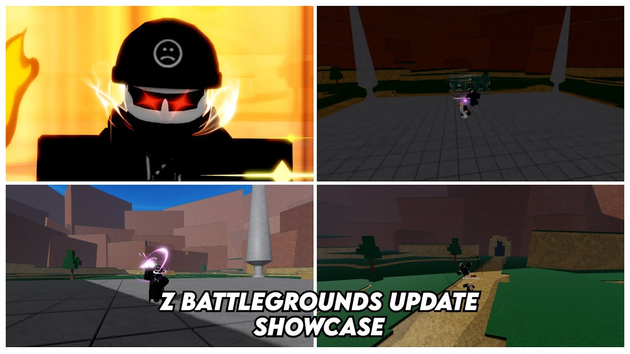 Z BATTLEGROUNDS UPDATE SHOWCASE | Roblox - YouTube