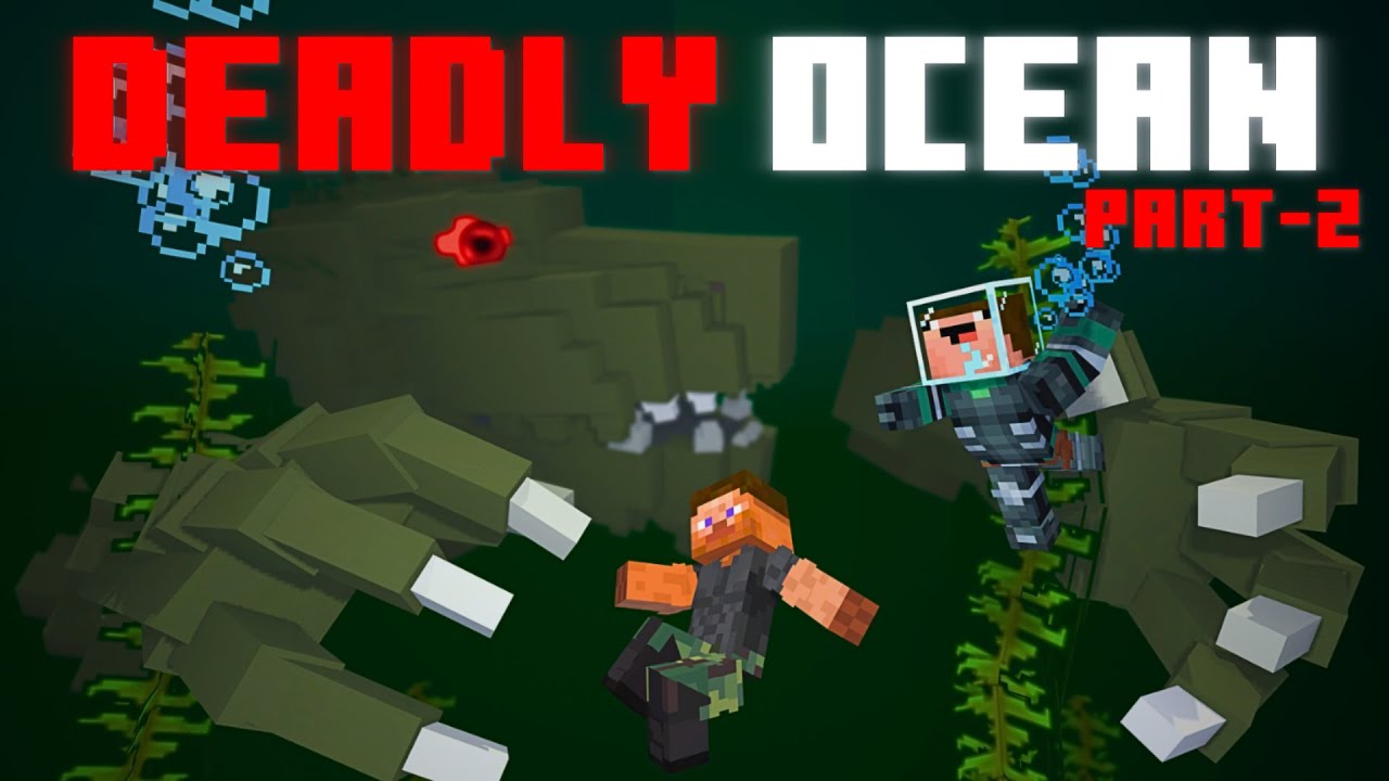 [PART-2] SURVIVING THE DEADLIEST OCEAN IN MINECRAFT😨 - YouTube