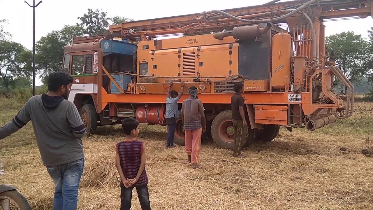 Borewell Drilling amazing bor drilling 60 फिट में 100% Succesful ...