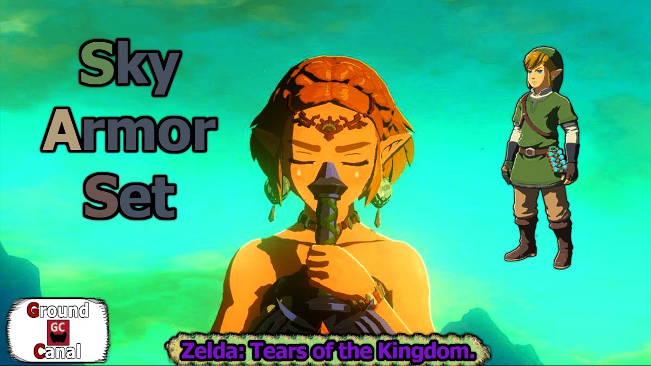 Sky Armor Set. Zelda: Tears of the Kingdom. - YouTube