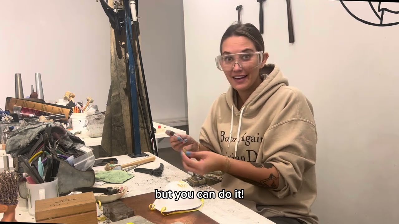 Metalsmithing for Beginners - Learn From Me | Sprue Removal - YouTube