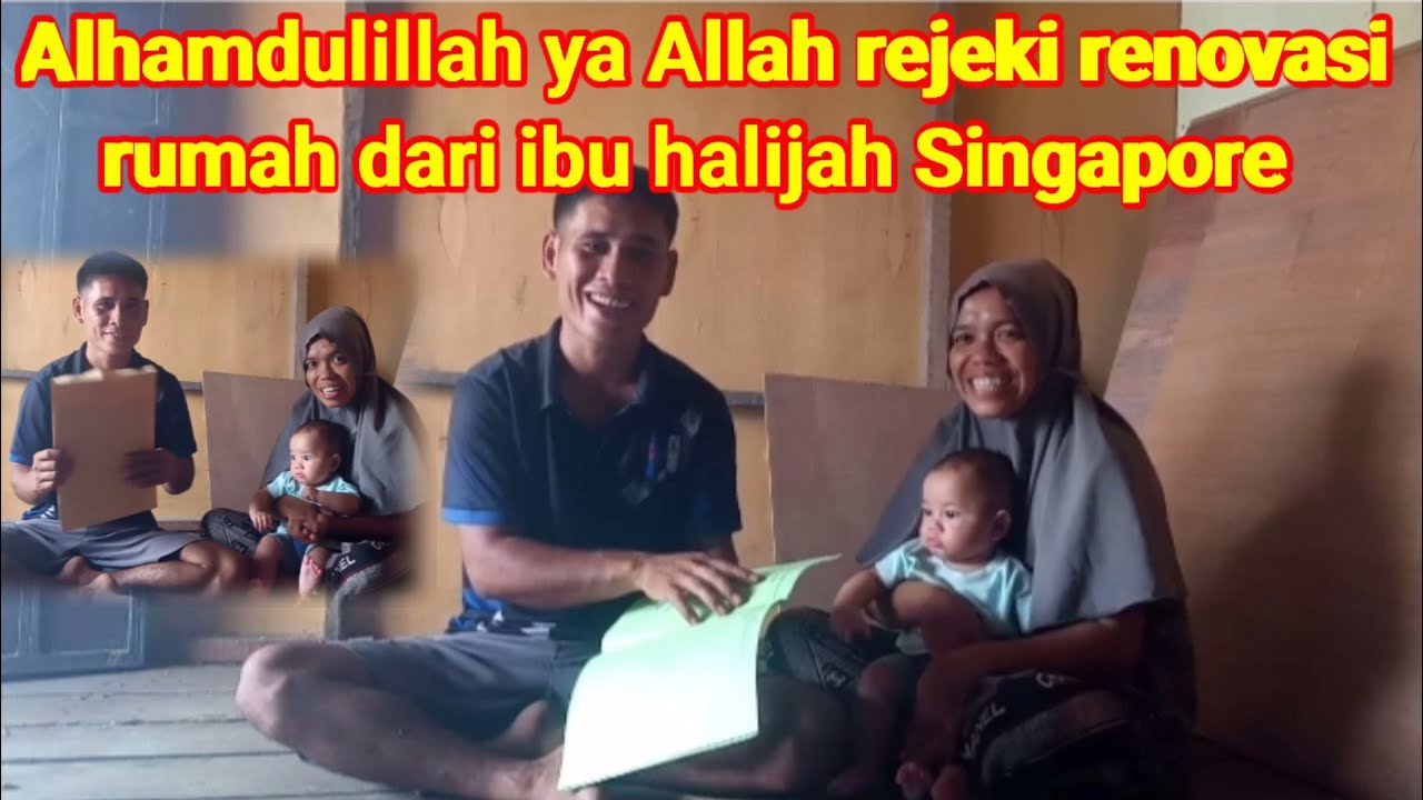 AKHIRNYA YANG DITUNGGU SELESAI JUGA ALHAMDULILLAH REJEKI RENOVASI RUMAH ...