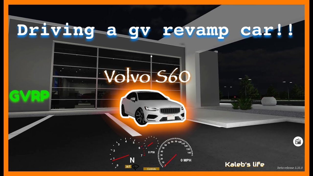 DRIVING A GV REVAMP CAR IN GVRP!! - YouTube