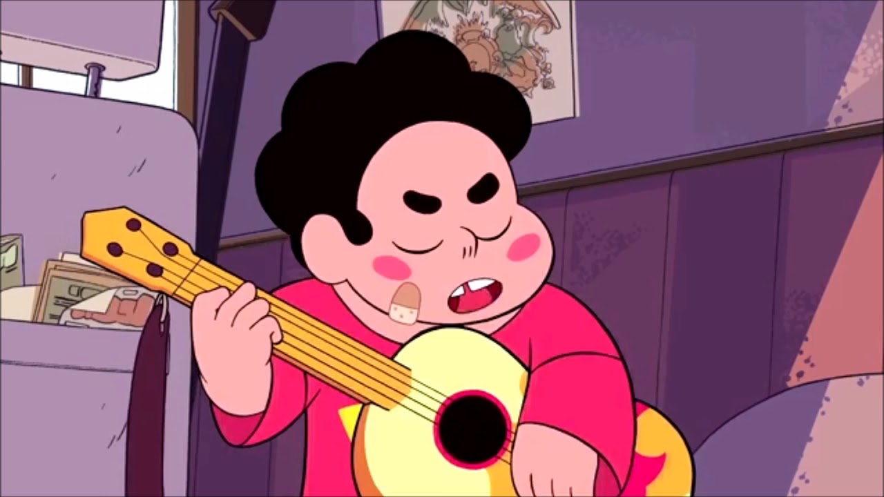 Steven Plays His Ukulele! - YouTube