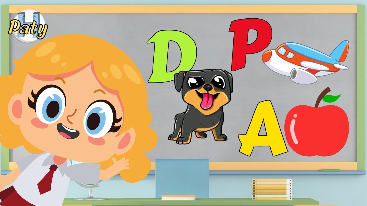 Alphabet Letters and Words from A to Z - Learning the ABC - Learning ...