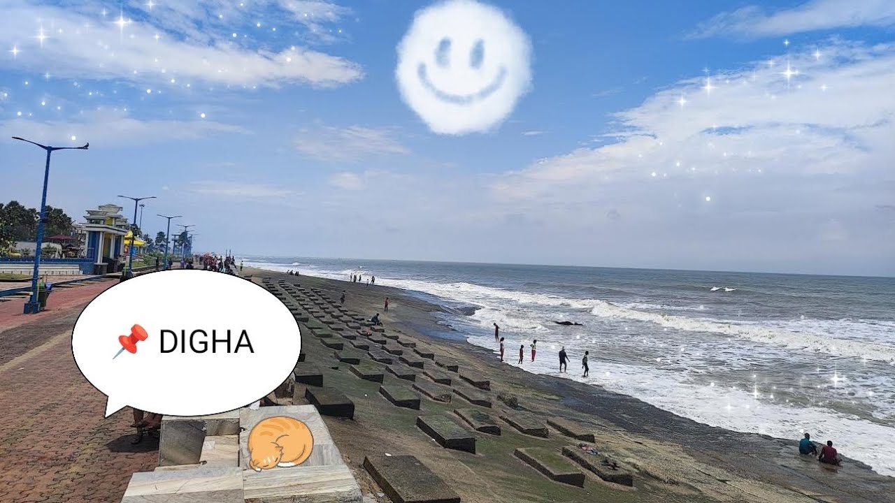 Digha . sea. #nature #digha #sea #travel - YouTube