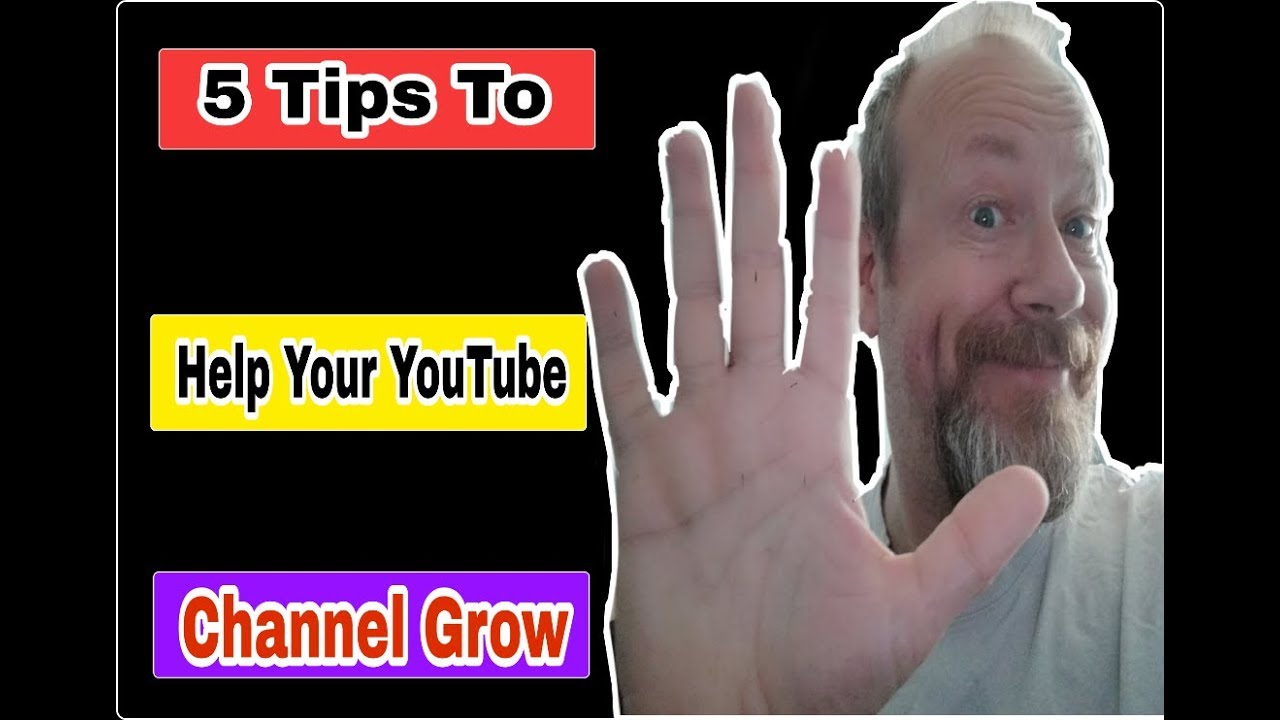 5 Tips To Help Your YouTube Channel Grow - YouTube