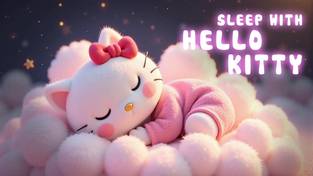 Hello Kitty’s Sweet Lullaby | Relaxing Baby Sleep Music 🎀 🌙 - YouTube