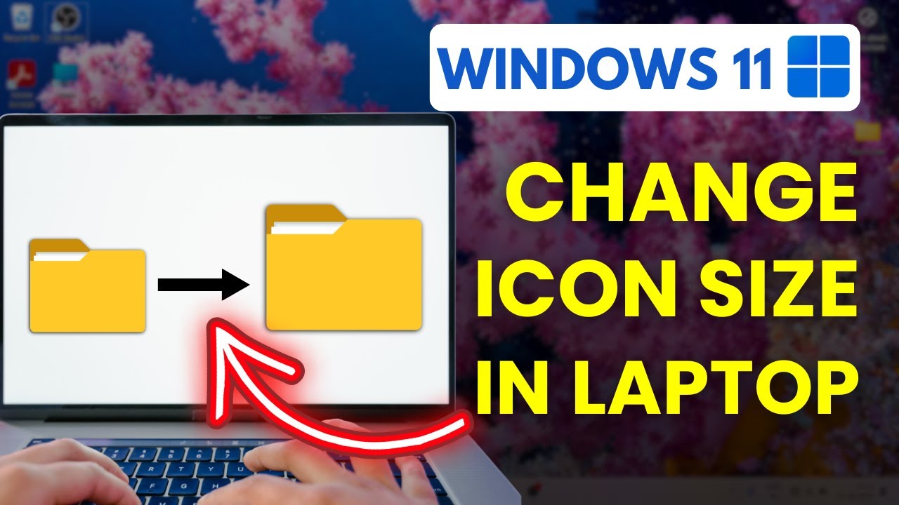 How to Resize Icon Size in Laptop? Change Icon Size in Windows 11 - YouTube