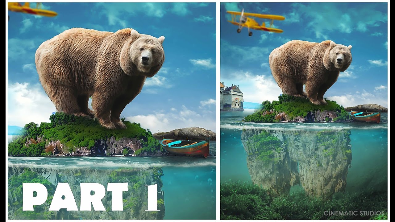 #1 Photoshop Tutorial | Last Bear Photo Manipulation | Photo Effects ...