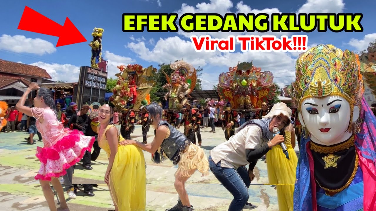 EFEK GEDANG KLUTUK || Burok BINTANG PANORAMA Live Dukuh Picung Kuningan ...