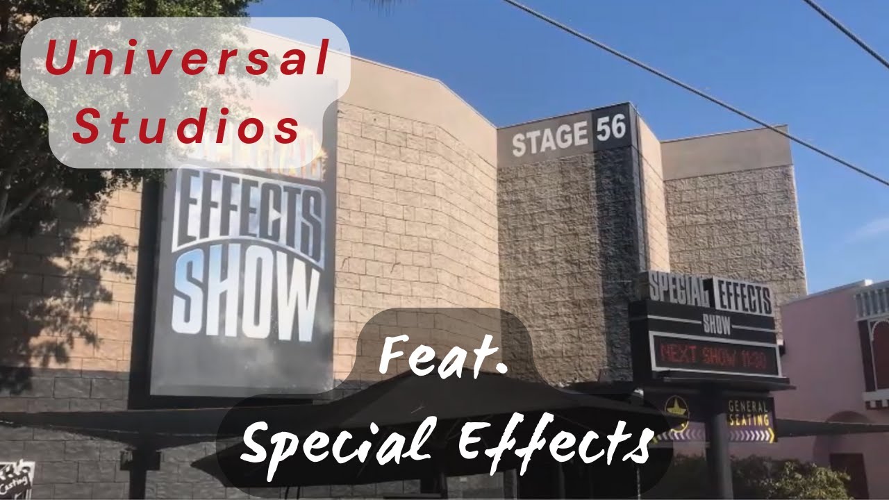 Universal Studios, part 4, feat. Special Effects Show - YouTube