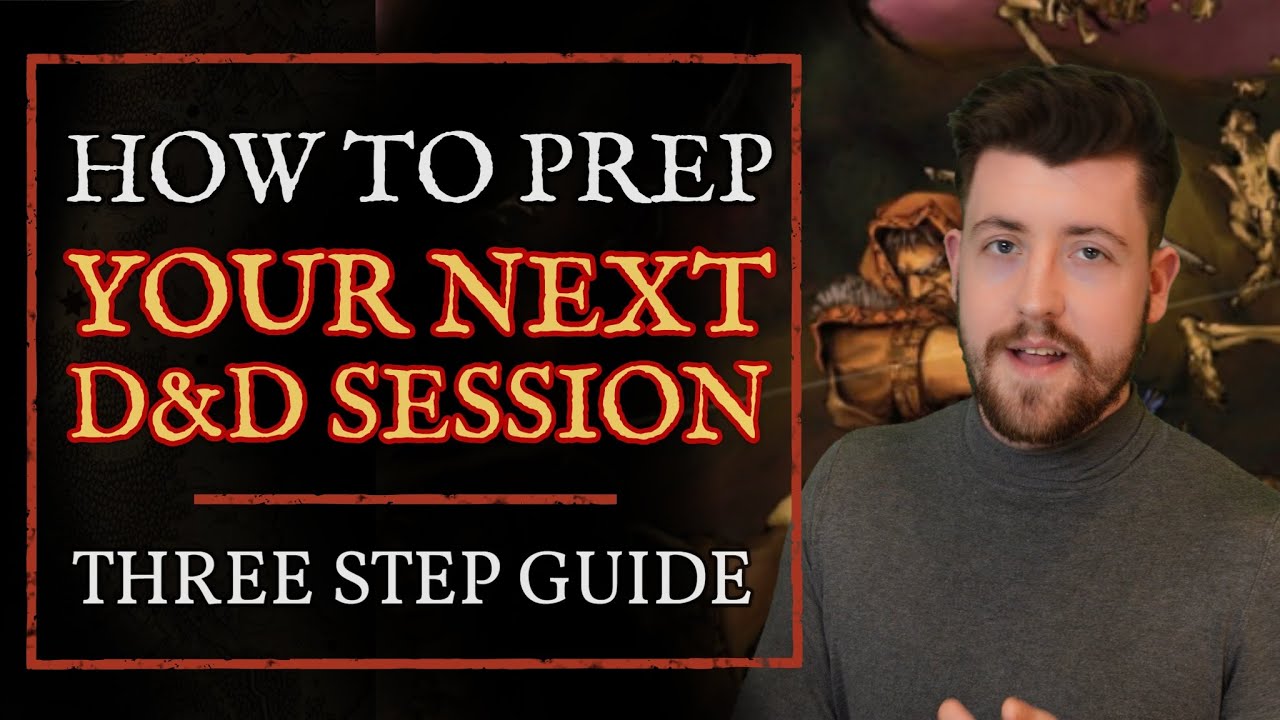 How to PREP your next Dungeons and Dragons session - YouTube