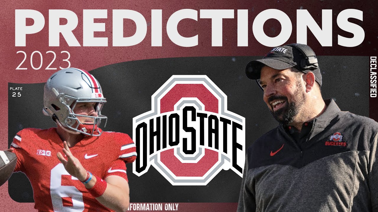2023 Ohio State College Football Predictions - YouTube