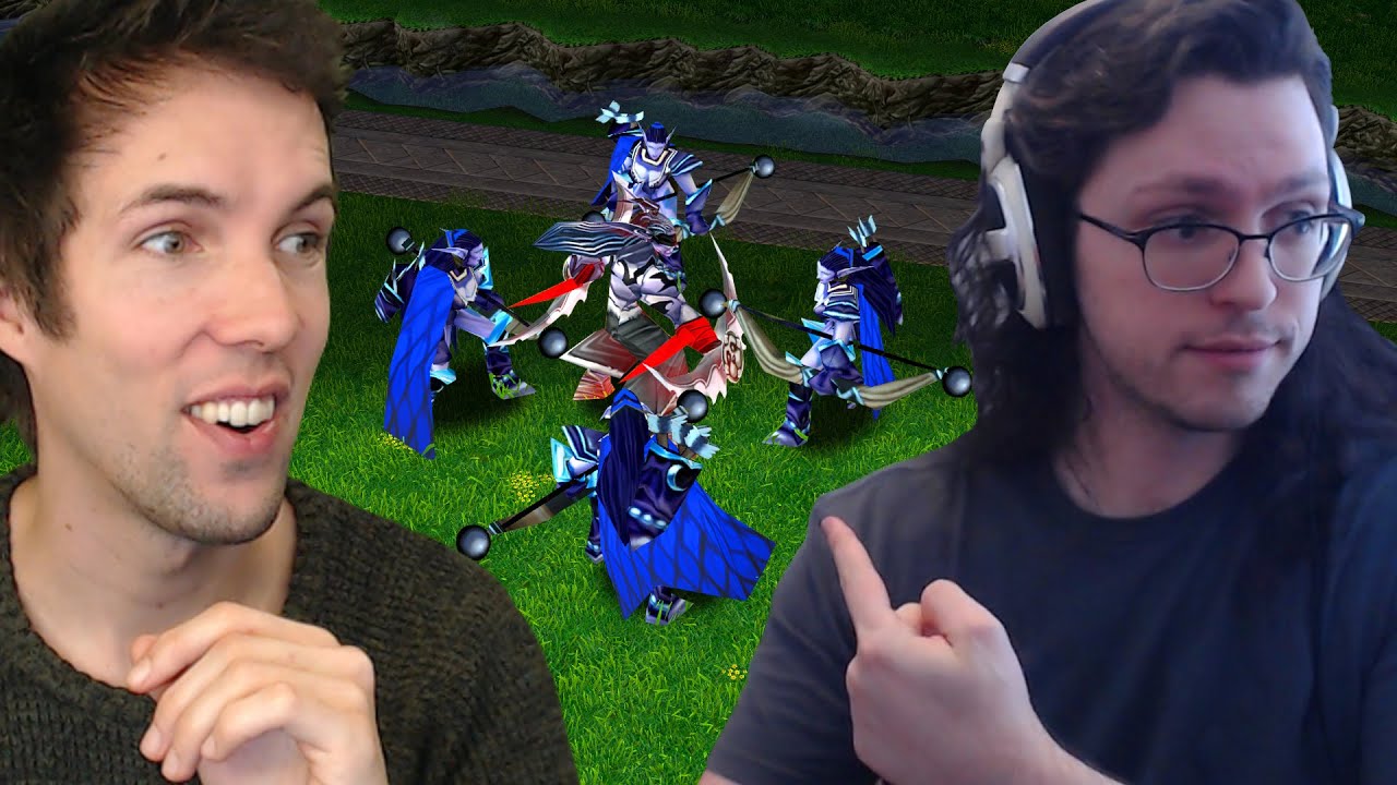 Ahmpy is getting good at SURROUNDS! - WC3 - YouTube