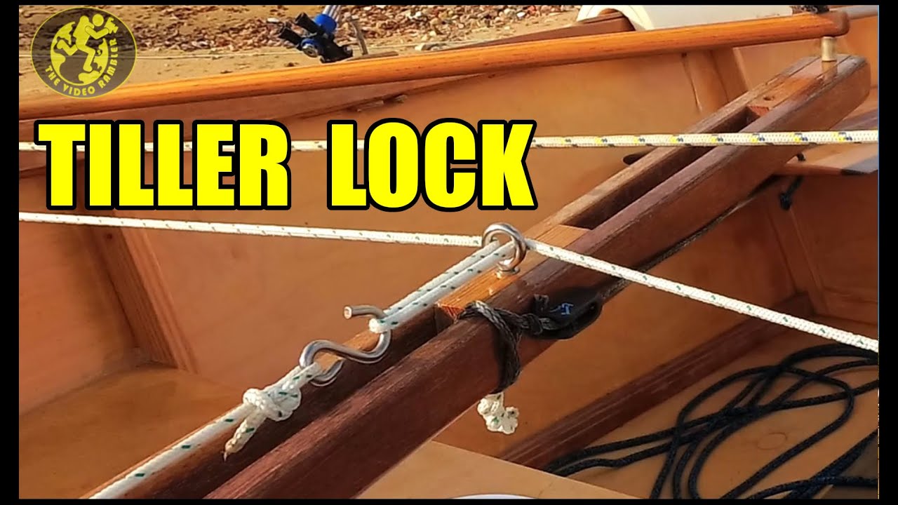 How to Make a Tiller Lock - YouTube