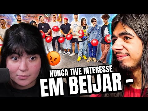 VIRGENS estouram o balão pra dar o primeiro beijo