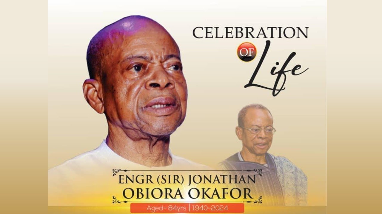 LYING IN STATE, FUNERAL SERVICE & INTERMENT | ENGR. SIR JONATHAN OBIORA ...