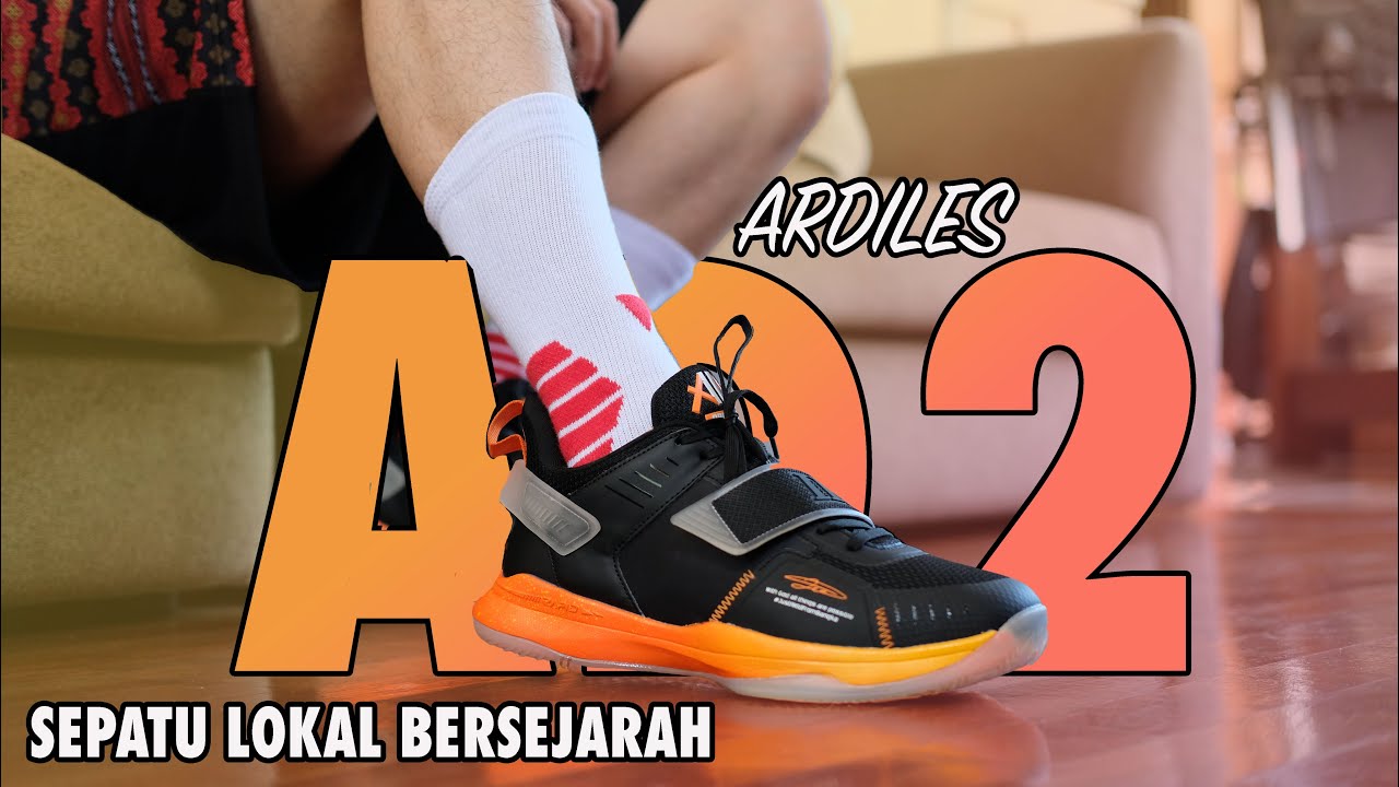 Sepatu Basket Lokal Paling Bersejarah - Ardiles AD 2 Review - YouTube