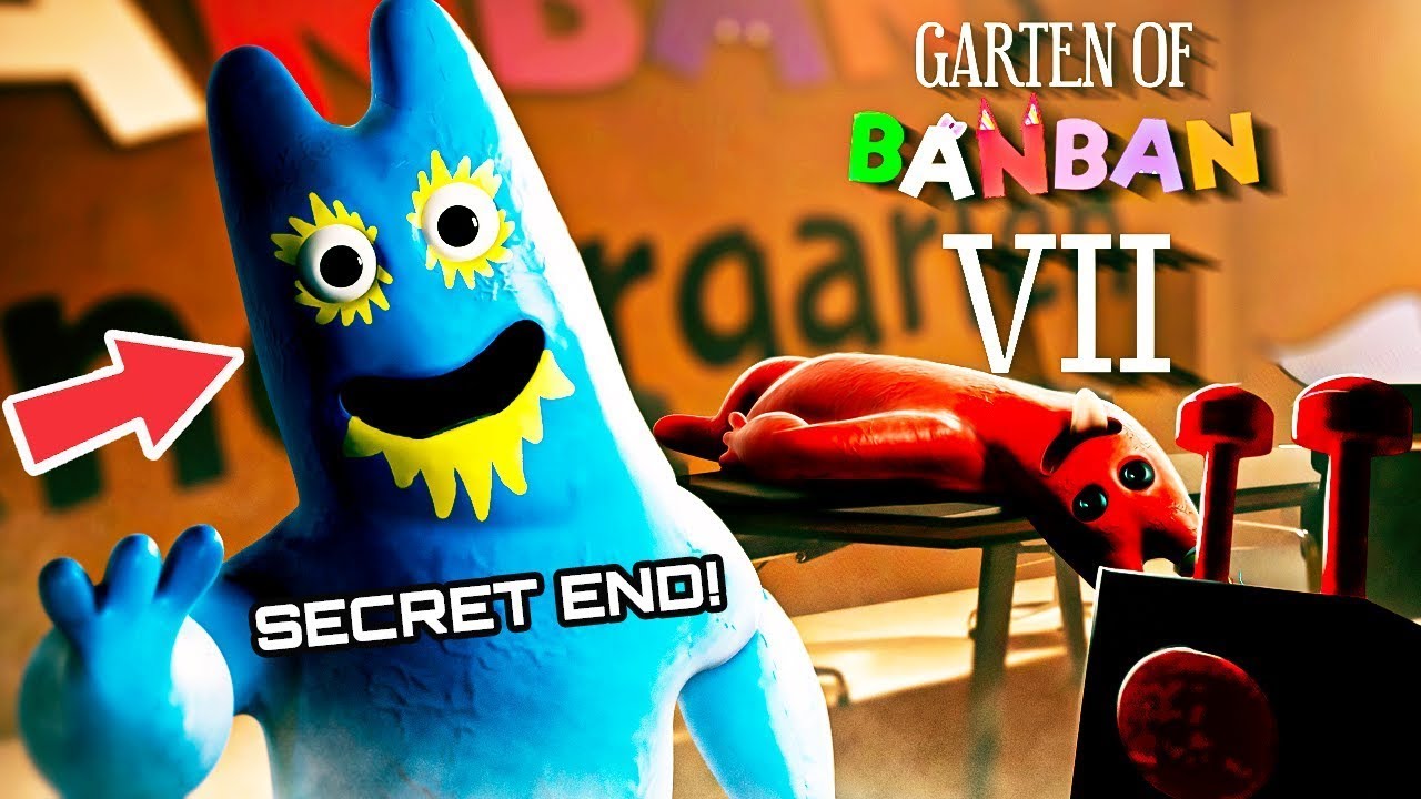 Garten of Banban 7 Final Boss + Endings - YouTube