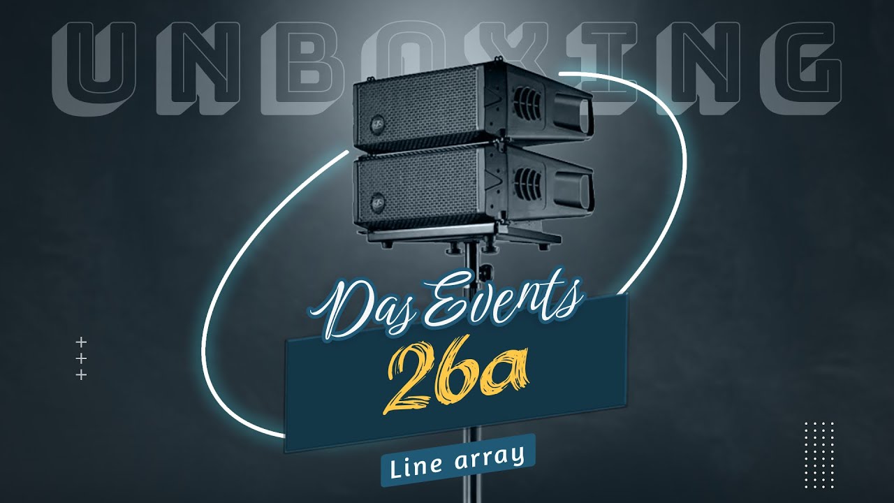 Line array compacto - DAS events 26a ¿Vale la pena? - YouTube