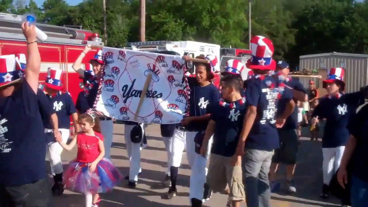 Opening Day Doss Park Baseball YANKESS Houston Tx - YouTube